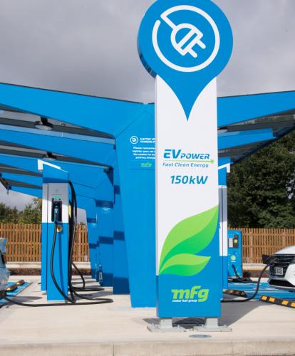 MFG EV Power reaches 1,000 ultra-rapid EV charging bay landmark - Zapmap