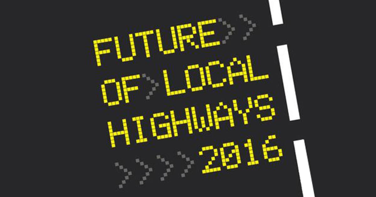 The Future of Local Highways Delivery 2016 - Zapmap