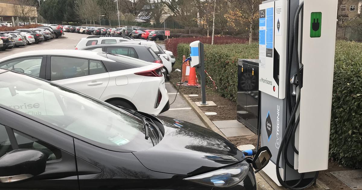 Morrisons to install GeniePoint rapid chargers - Zapmap