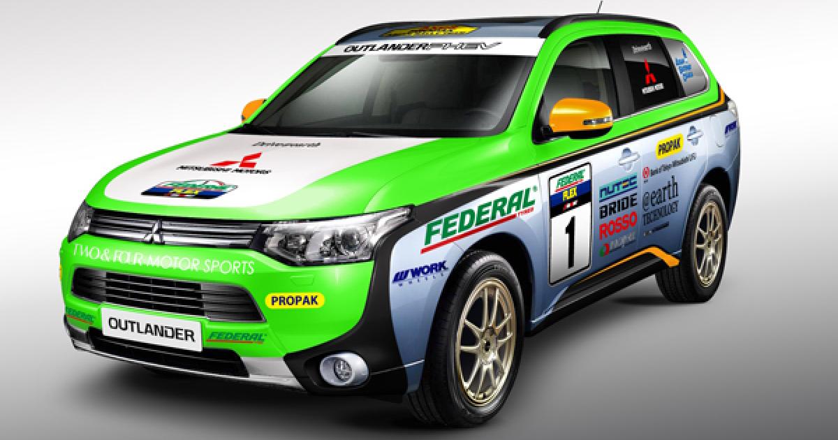 Outlander PHEV to tackle Asia Cross Country Rally - Zapmap