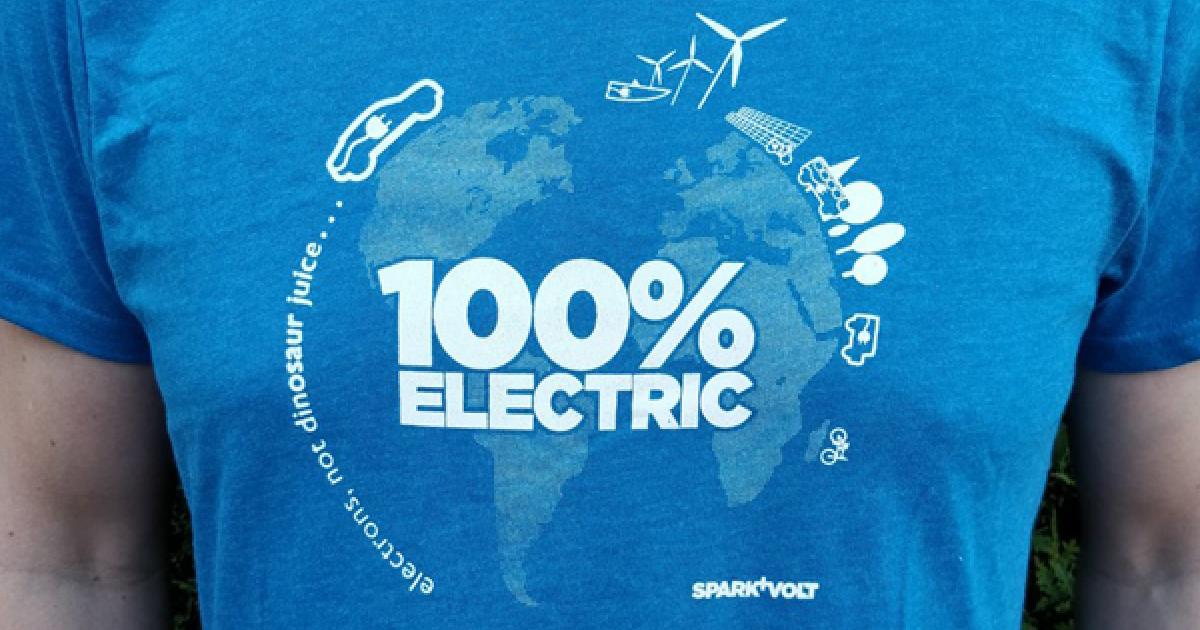 Competition: Win a Spark+Volt Tee - Zapmap