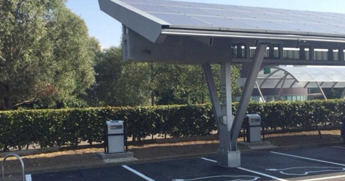 ChargePoint Services installs solar powered points at CEME - Zapmap